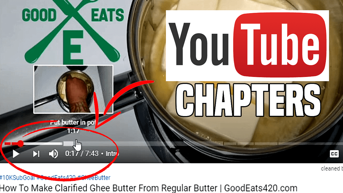 How To Add Chapters To YouTube Videos – GOOD EATS 420